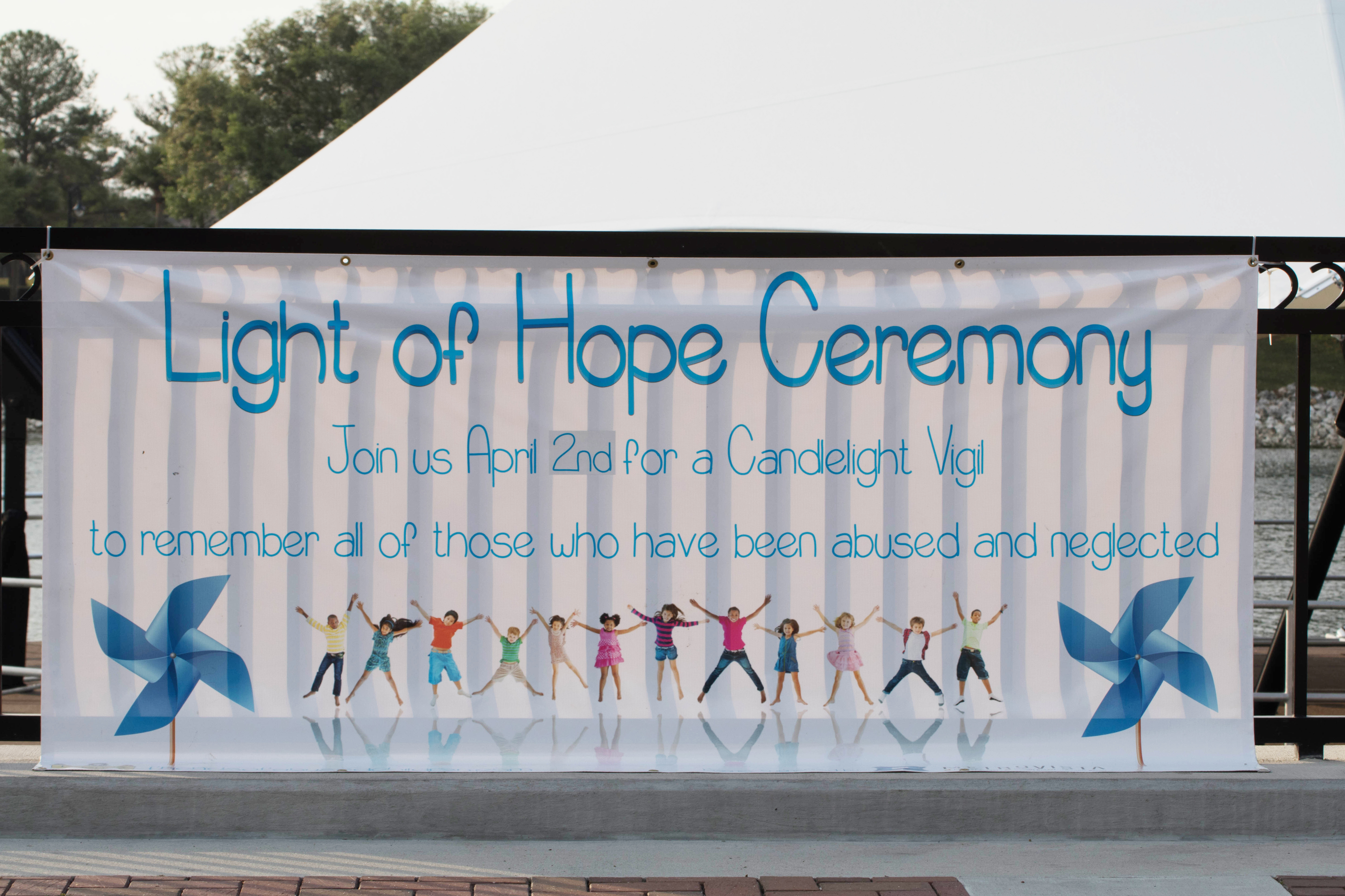 Light of Hope Banner - Seminole County Friends of Abused Children